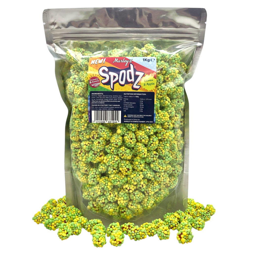 Spodz 1KG Value Bags Gummy Tangy Crunchy Sweets – JKR Trading
