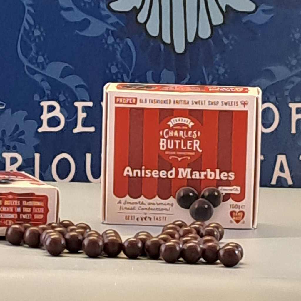 Charles Butler Aniseed Marbles 100g GiftBox – JKR Trading