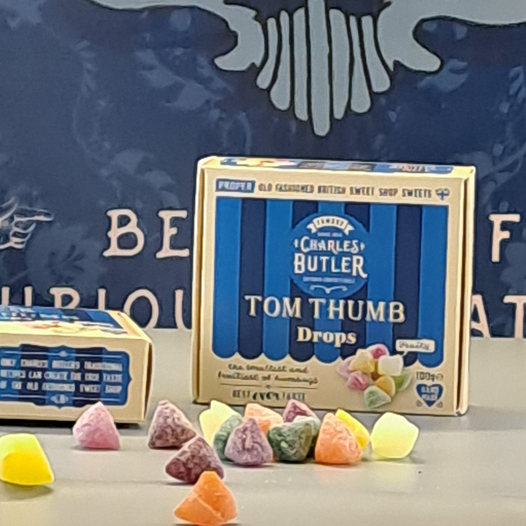 Charles Butler Tom Thumb Drops 100g Giftbox – JKR Trading