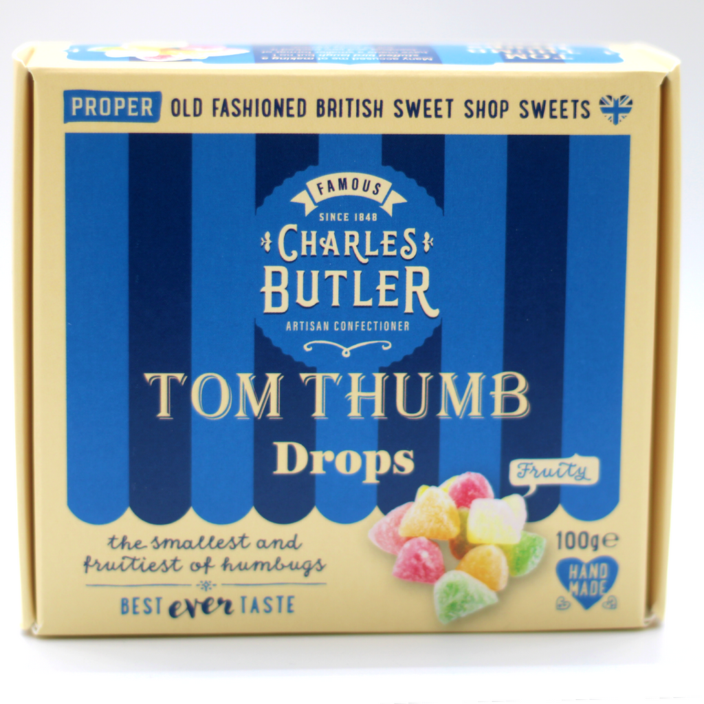 Charles Butler Tom Thumb Drops 100g Giftbox – JKR Trading