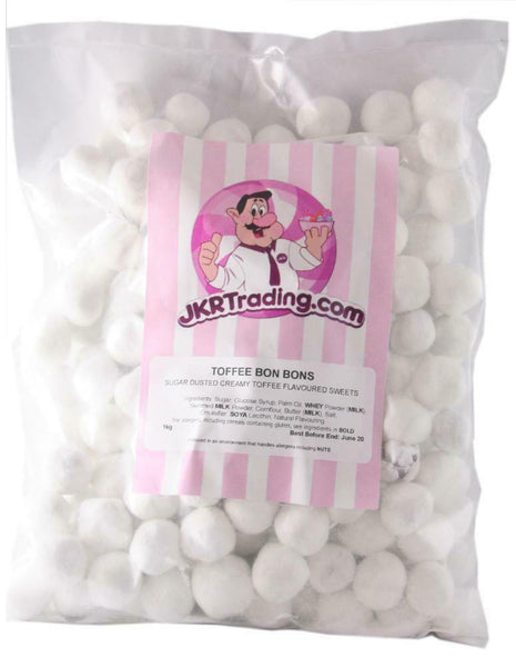 Toffee BonBons 1KG Value Bag Traditional Toffee Centred Bon Bon – JKR ...
