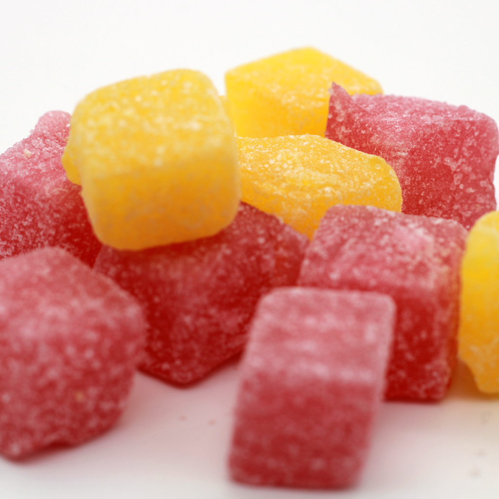 Chewy Centred Pineapple And cola Cube Mix From 100Grams – JKR Trading